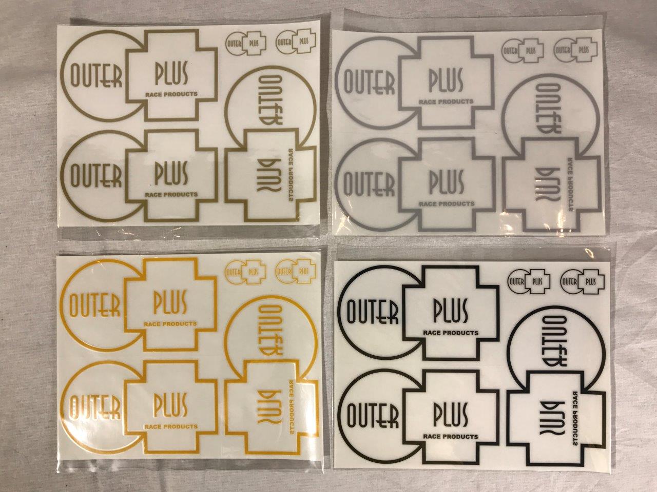 OUTERPLUS アウタープラス ステッカー 5枚セット 切り抜き文字仕様 – OUTERPLUS STORE