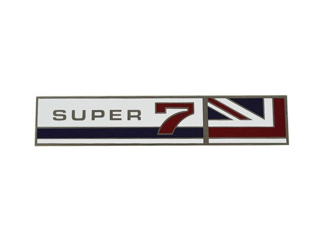 CATERHAM ケータハム バッジ、リア、「SUPER 7 ユニオンジャック」 – OUTERPLUS STORE