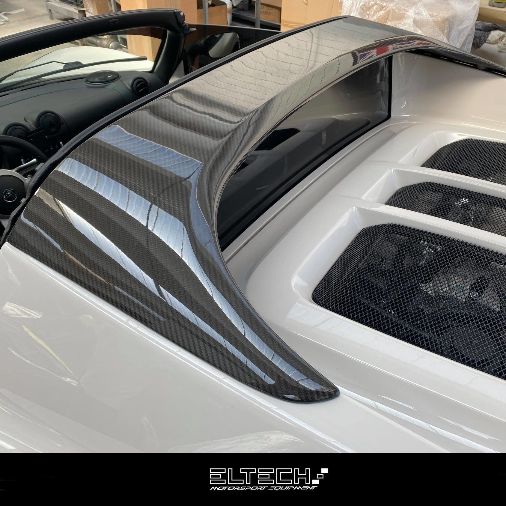 ELTECH ドライカーボン製 リアウインドウシュラウド エリーゼ用 – OUTERPLUS STORE