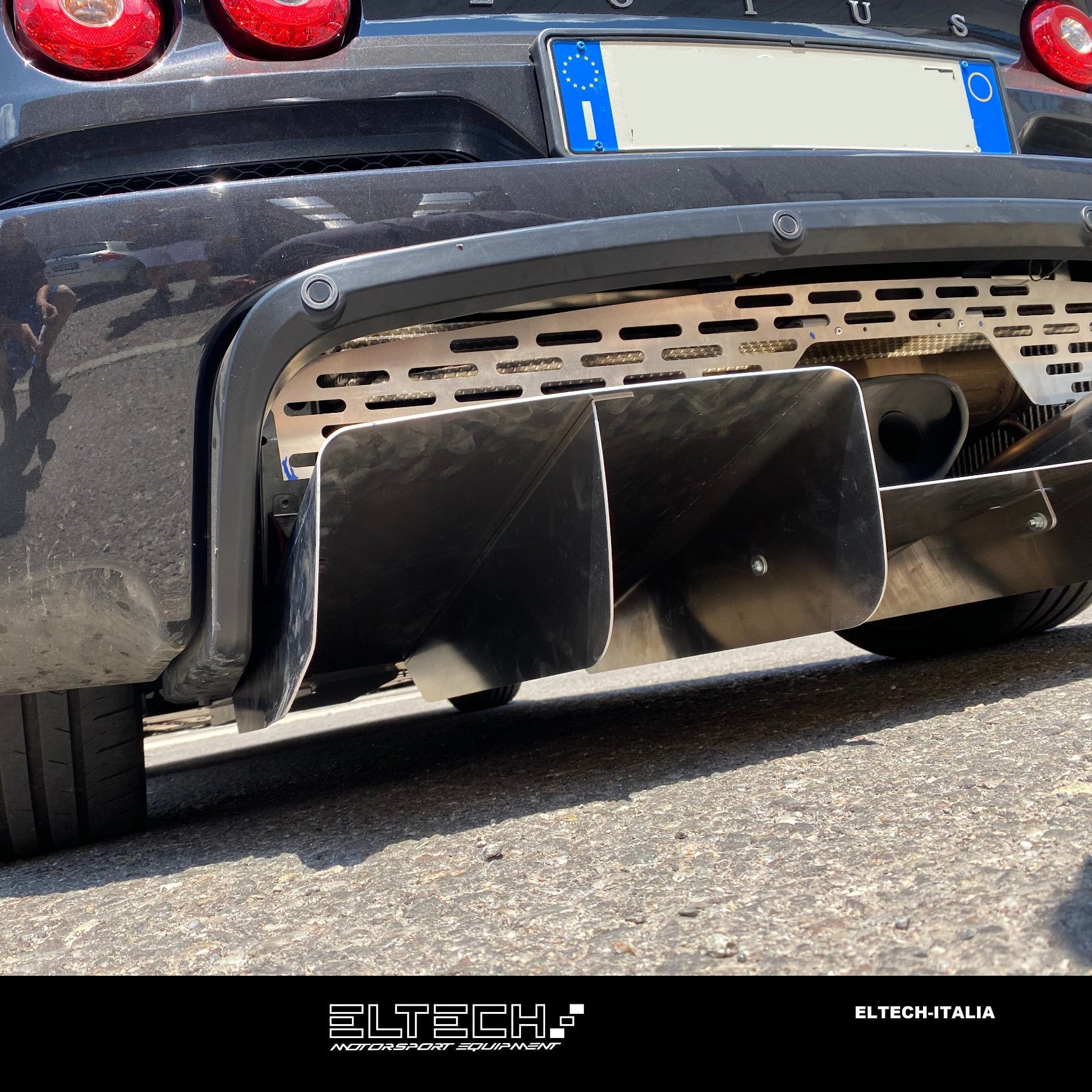 ELTECH アッパーグリル リアディフューザー アルミ製 V6エキシージ – OUTERPLUS STORE